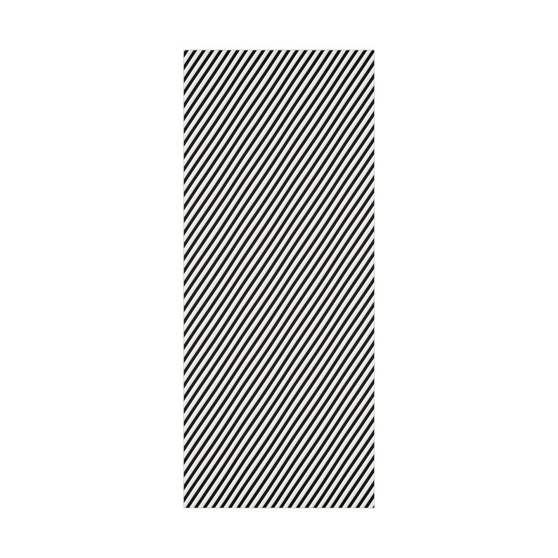Eco-friendly Black and White Diagonal Pinstripe Wrapping Paper ...
