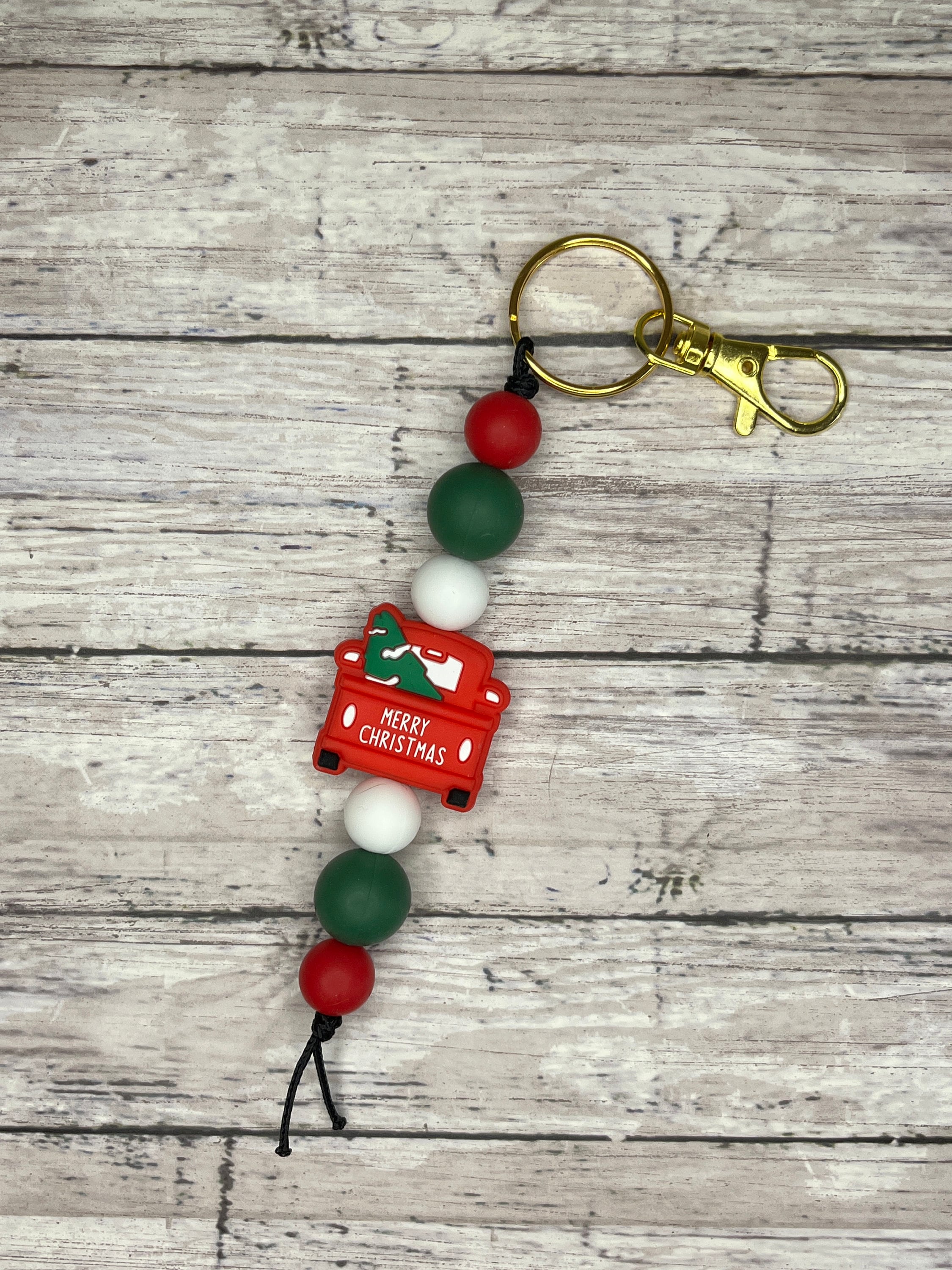 Christmas Keychain Gingerbread Man Keychain Christmas Tree Keychain ...
