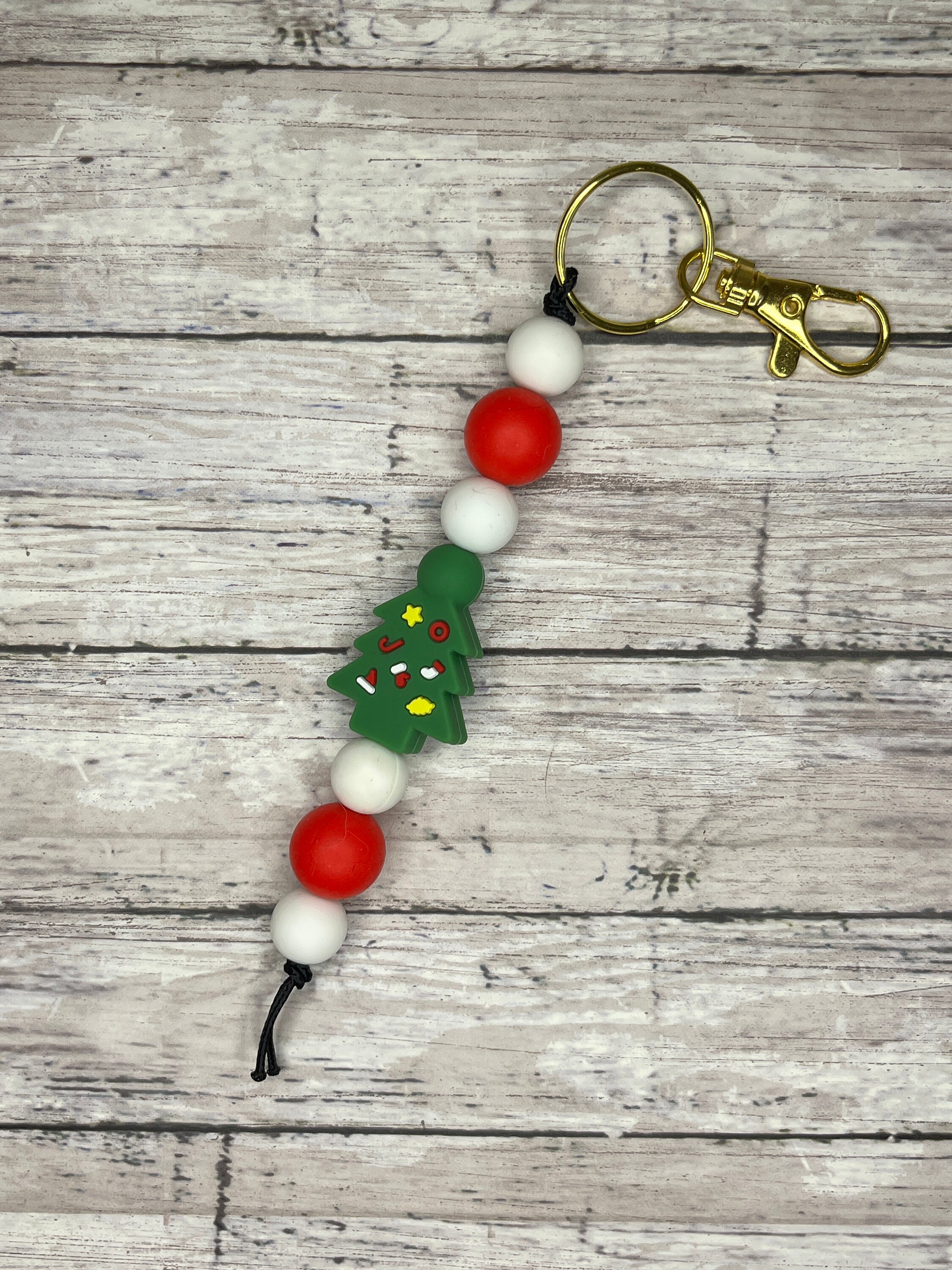 Christmas Keychain Gingerbread Man Keychain Christmas Tree Keychain ...