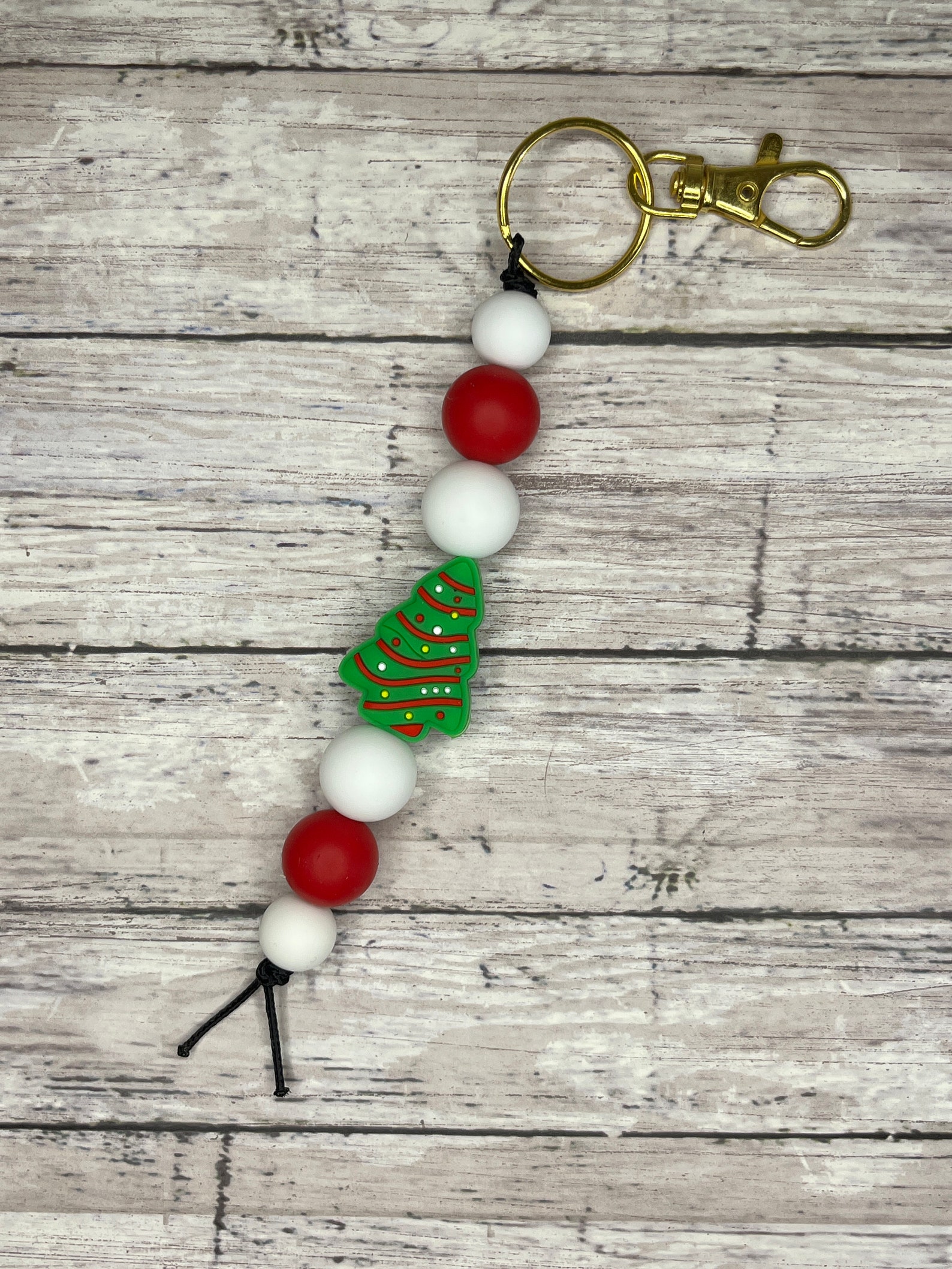 Christmas Keychain Gingerbread Man Keychain Christmas Tree Keychain ...