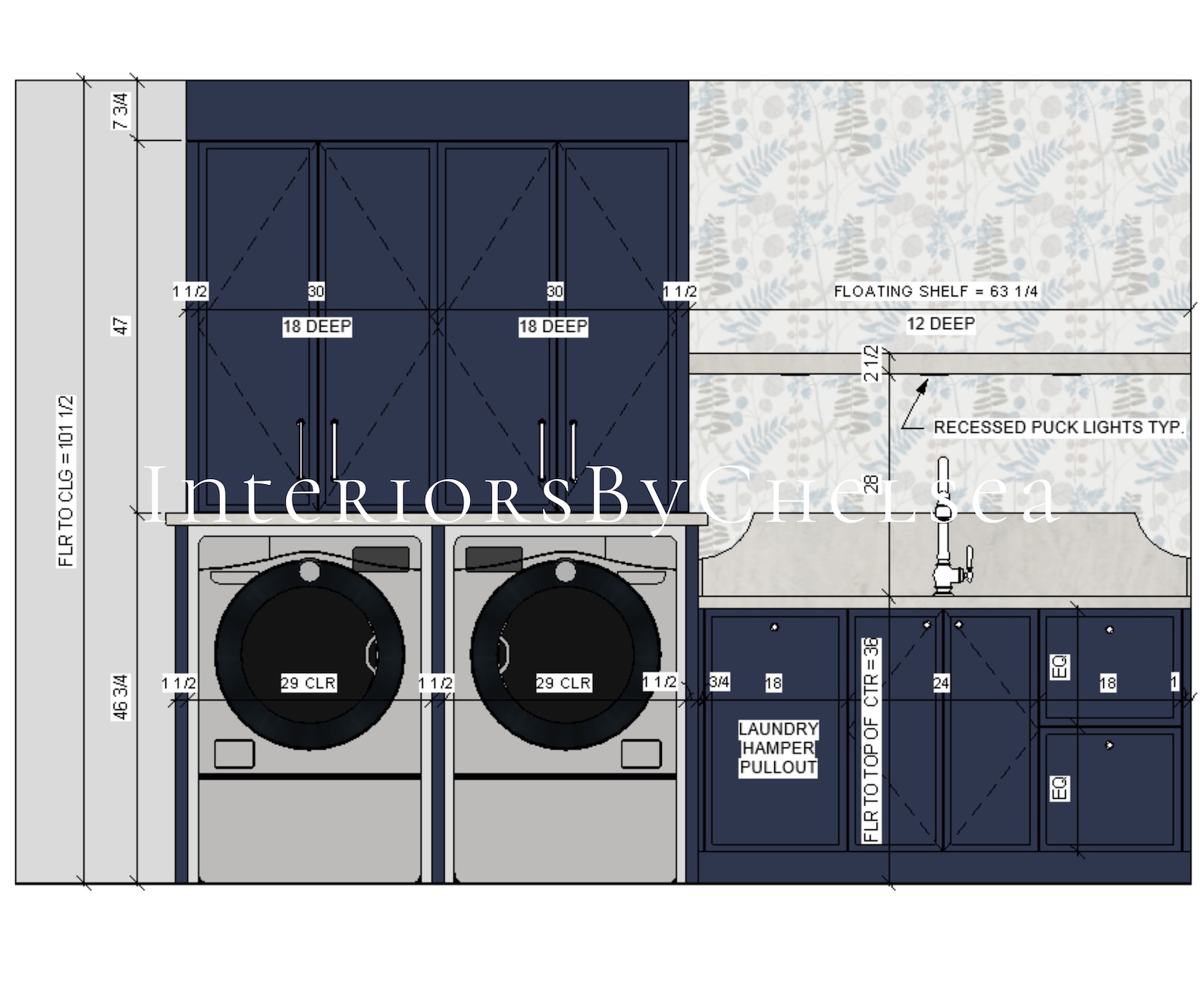 Laundry Room Add On, Custom Laundry Room Floor Plan Layout, Laundry ...