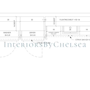 Laundry Room Add On, Custom Laundry Room Floor Plan Layout, Laundry ...