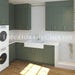 Custom Laundry Room Interior Design, Laundry 3D Render Realistic ...