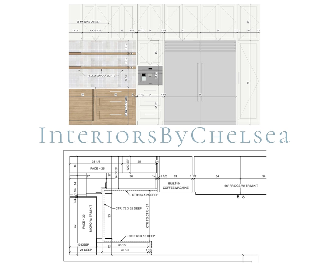 Pantry Add On, Custom Pantry Floor Plan Layout, Detail Drawing, Custom ...