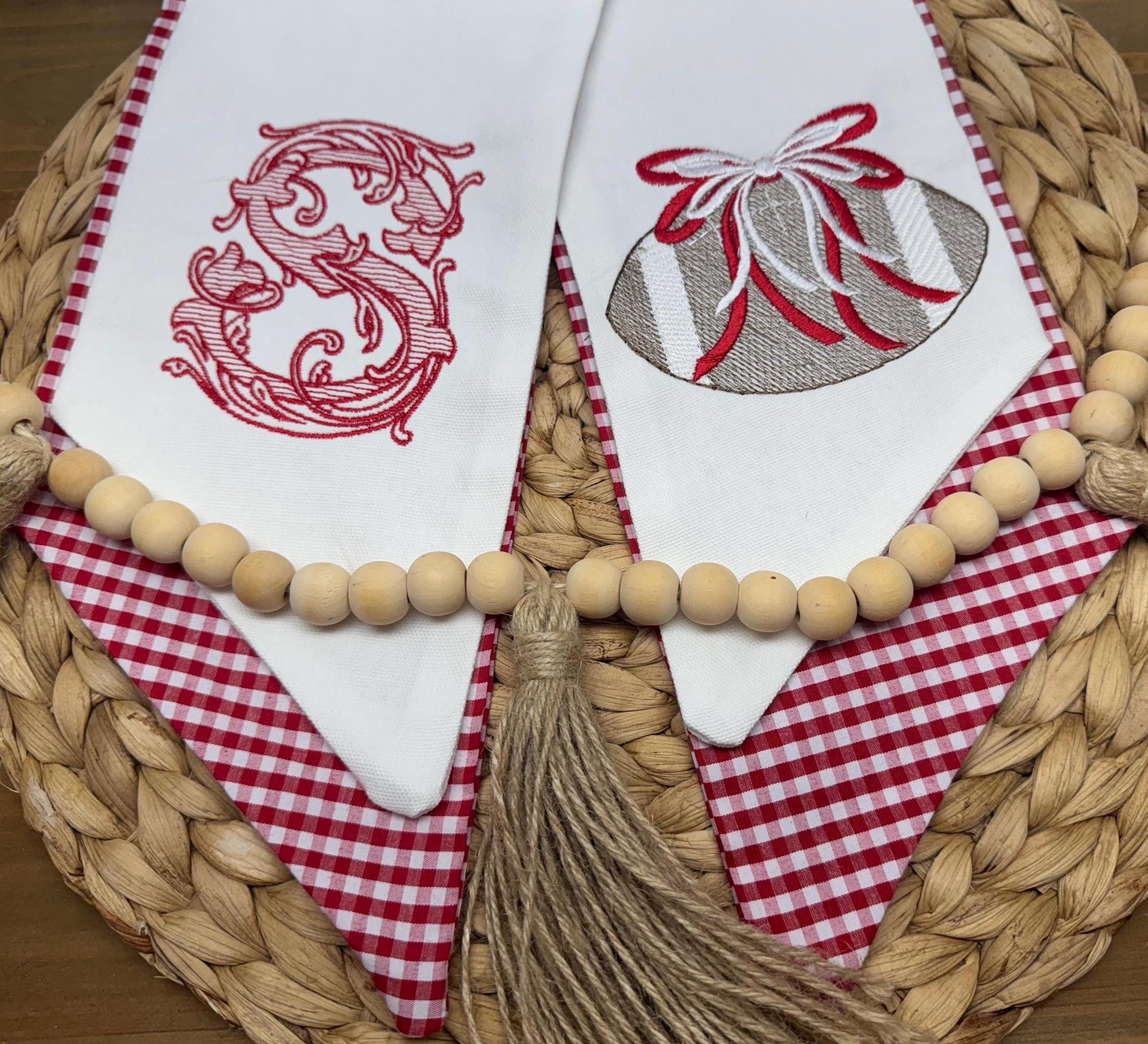 Personalized Football Wreath Sash: Embroidered Team Spirit Door Decor ...