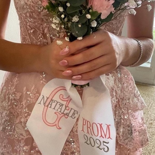 Prom Bouquet Ribbon - Etsy