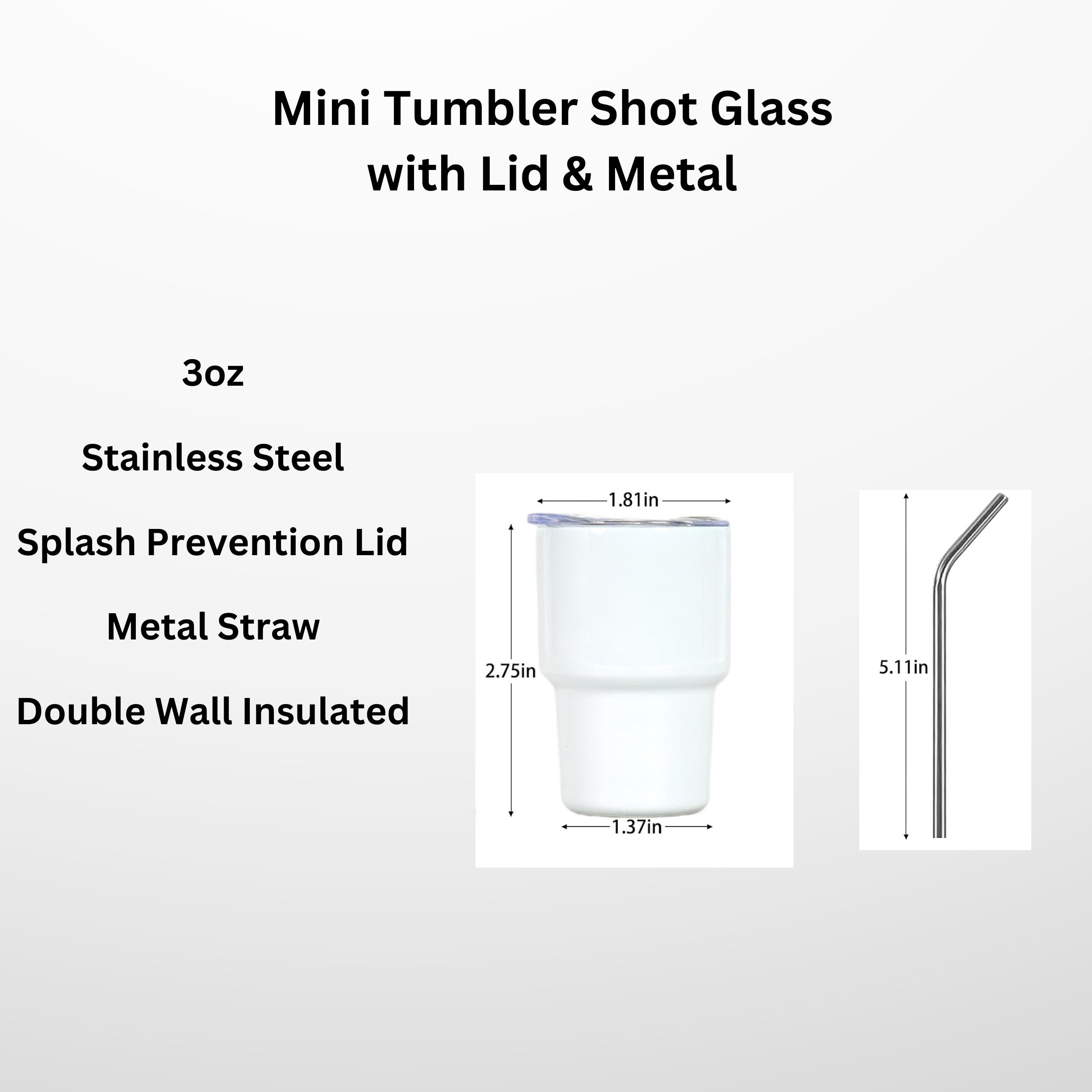 Custom Birthday Shot Glass - Mini Tumbler- Stylish Birthday Gift ...