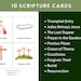 Christian Easter Activity & Scripture Cards, Kids Resurrection Story ...