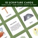 Christian Easter Activity & Scripture Cards, Kids Resurrection Story ...