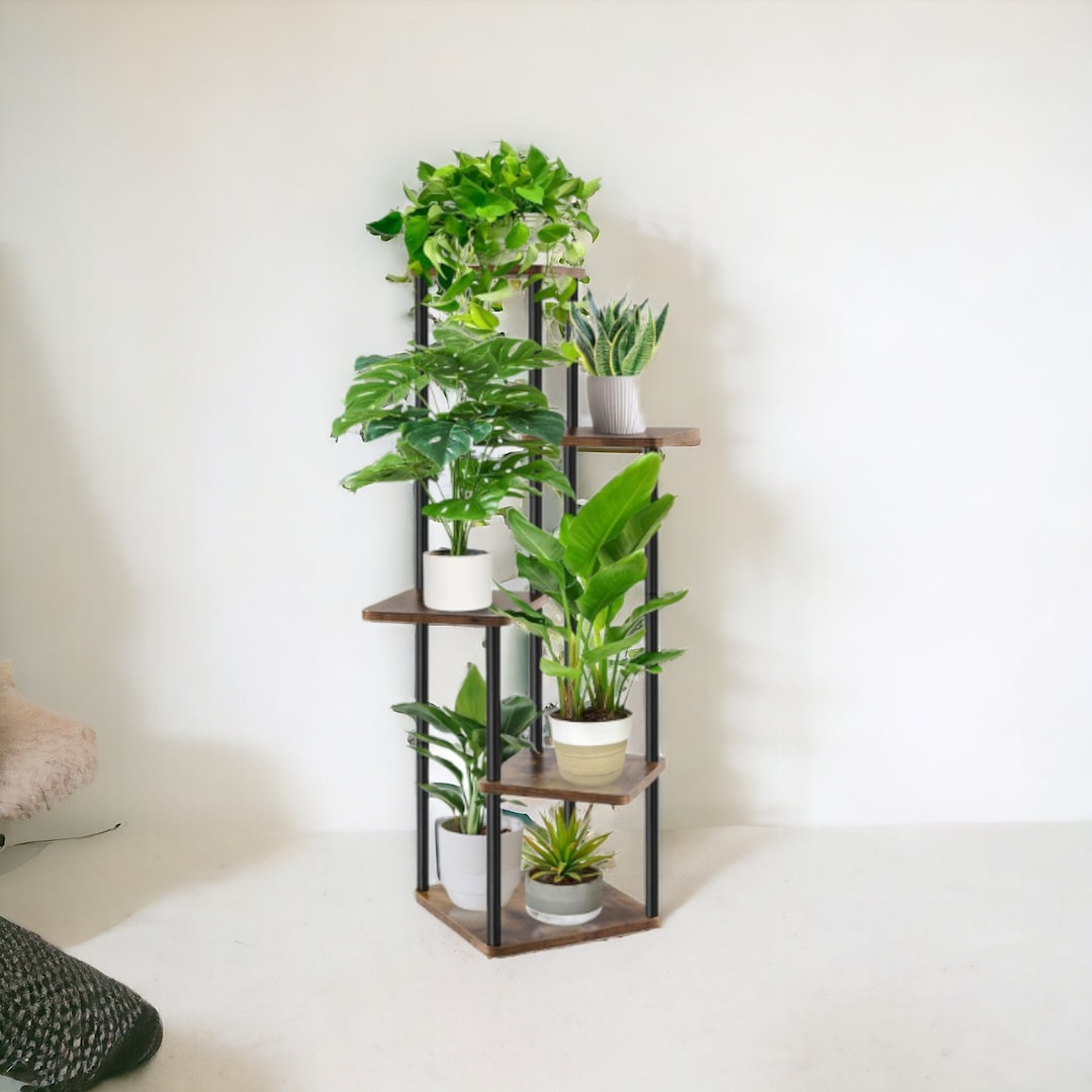 Plant Stand Indoor, 4 Tier Plant Stands for Indoor Plants Multiple ...