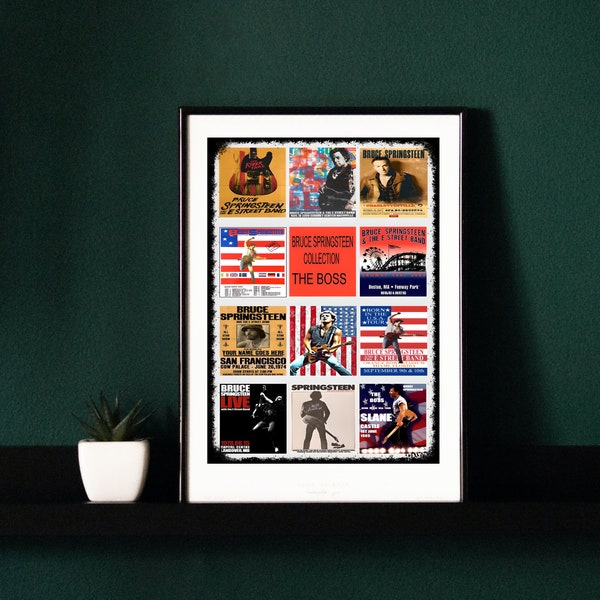 Bruce Springsteen - Etsy UK