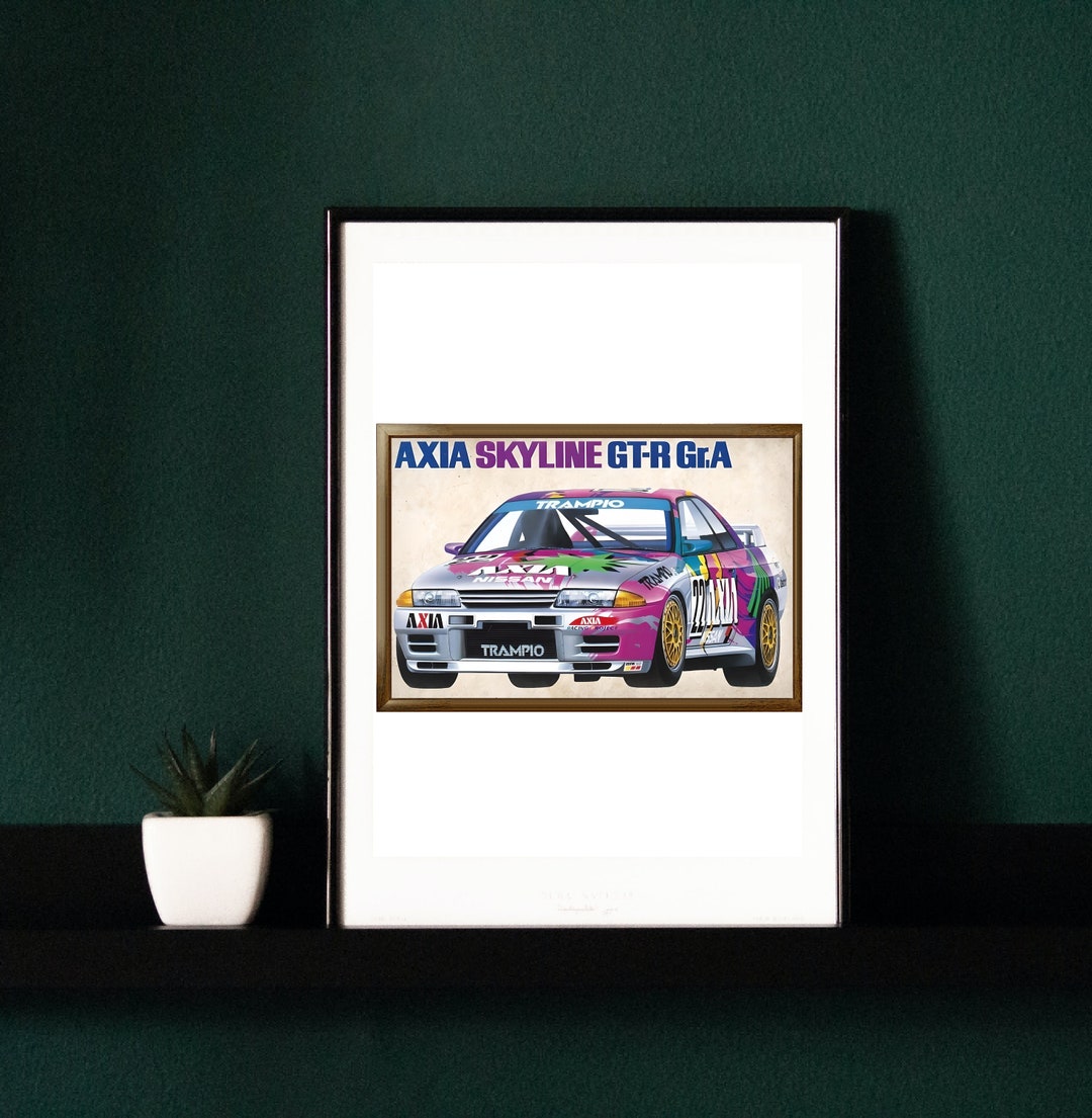 Axia Skyline GT-R GRA Digital Download Racing Posters Rallycross Grand ...