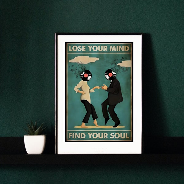 Lose Your Mind Find Your Soul Print - Etsy