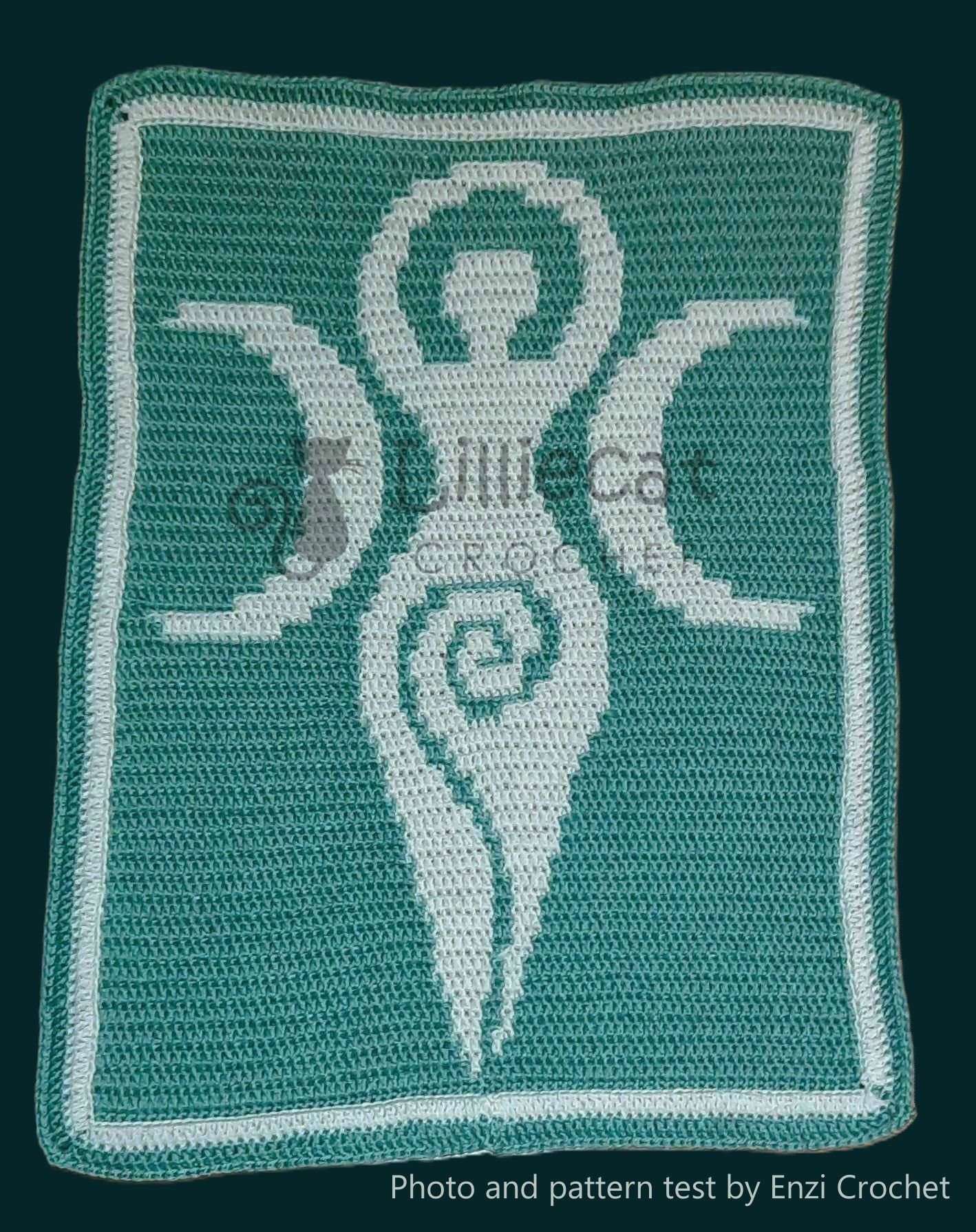 Moon Goddess Wall Hanging CROCHET PATTERN PDF Digital Download Witchy ...