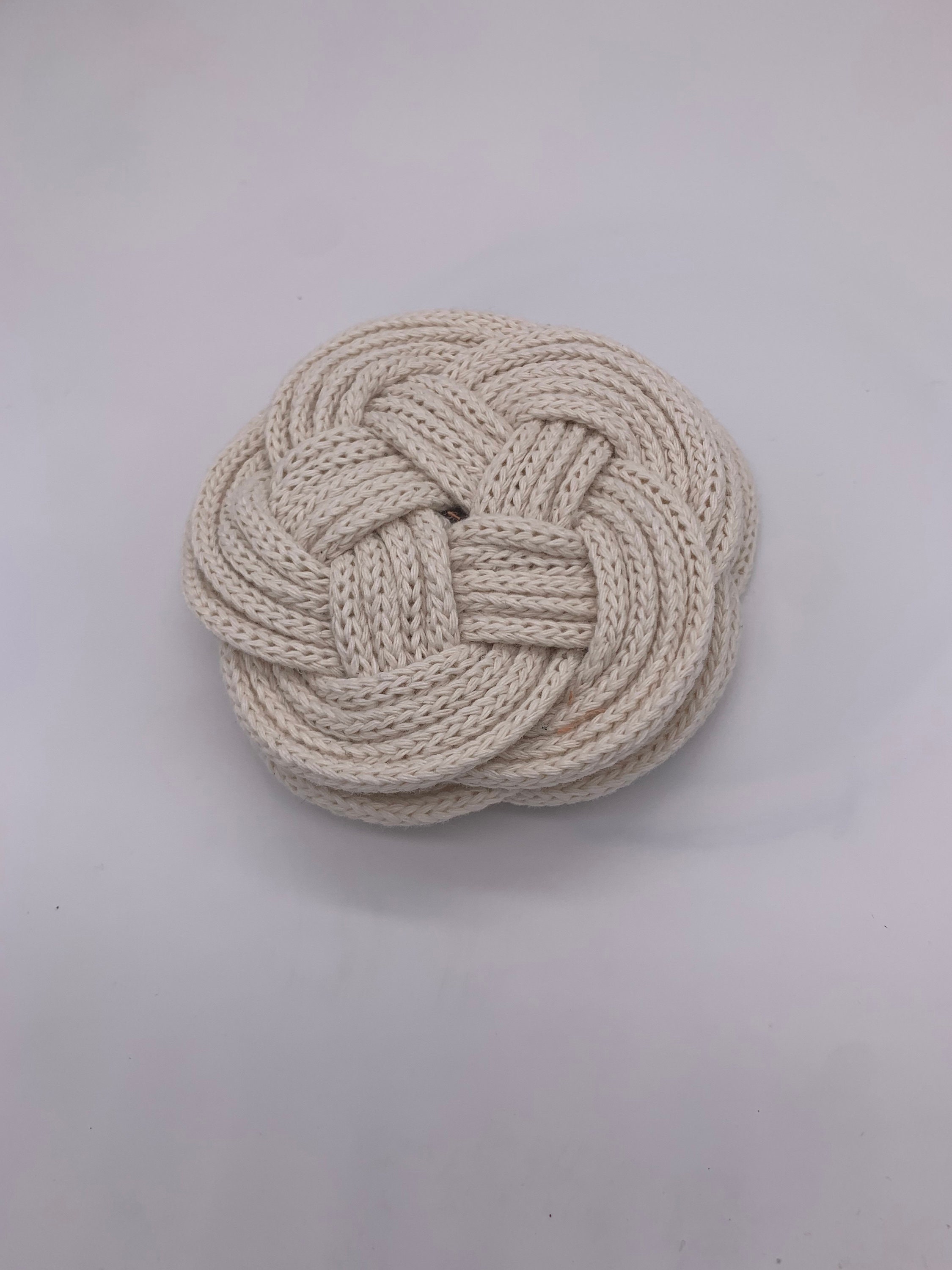 Macrame Tea Coaster Pack of 3 - Etsy