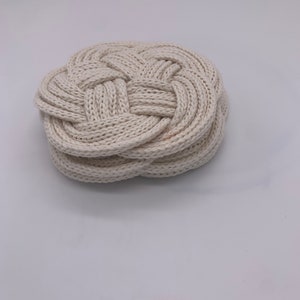 Macrame Tea Coaster Pack of 3 - Etsy