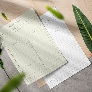 Digital Project Planner, Project Planner Printable, Project Management ...