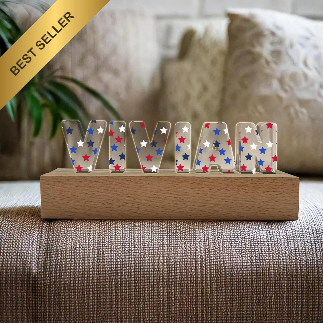 Personalized Gift Light up Name Sign Acrylic Night Light Name Plate for ...