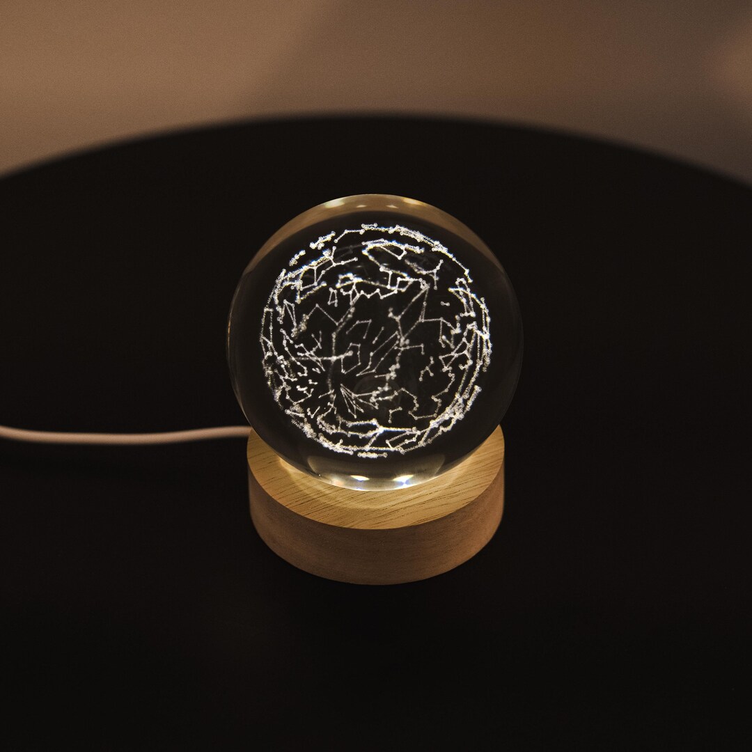 Night Light Sky Stars Desk Lamp Office Home Decor Personalized ...