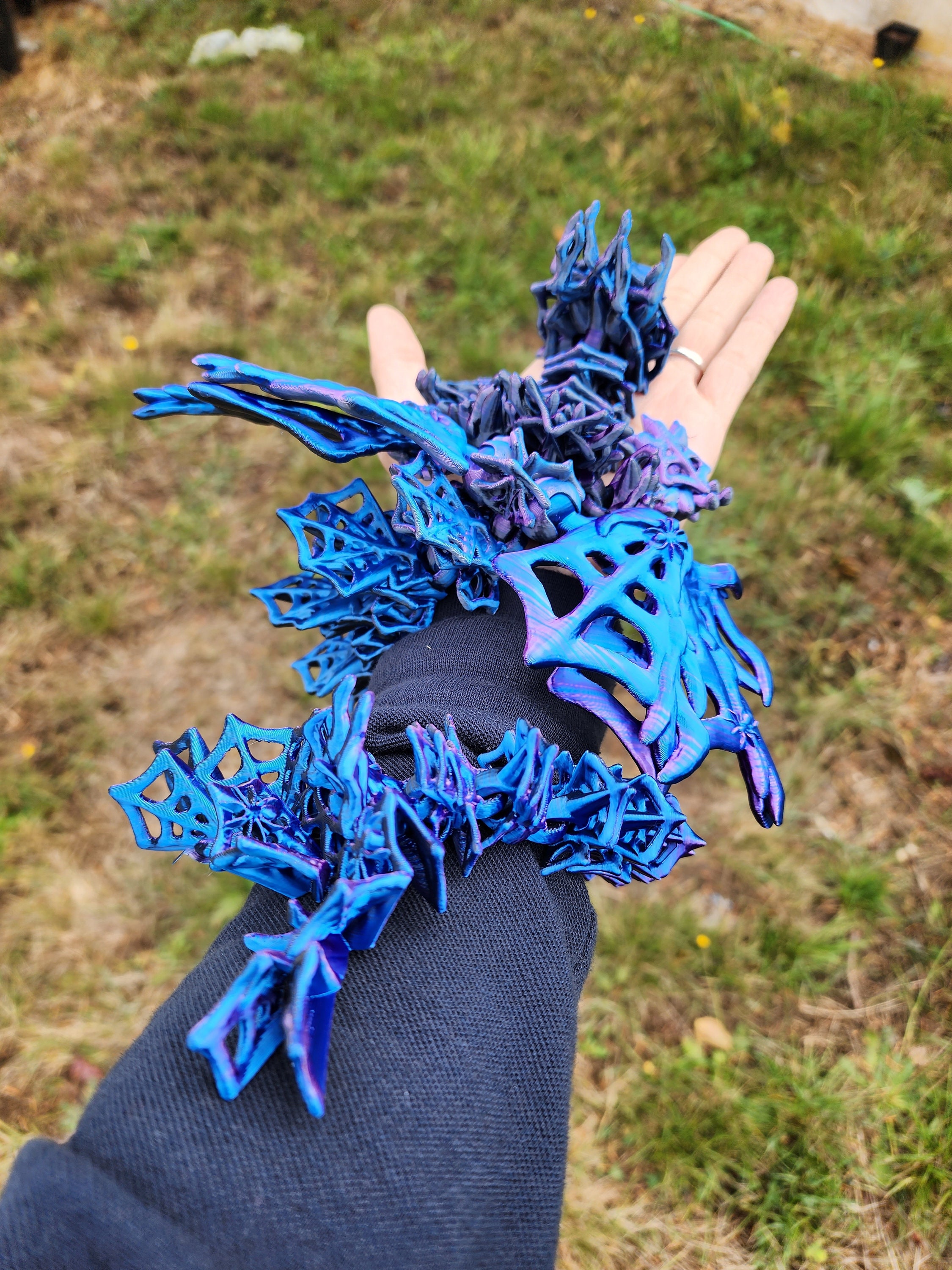 Wicked Winged Dragon-3d Printed Dragon Articulated Dragon 3D - Etsy