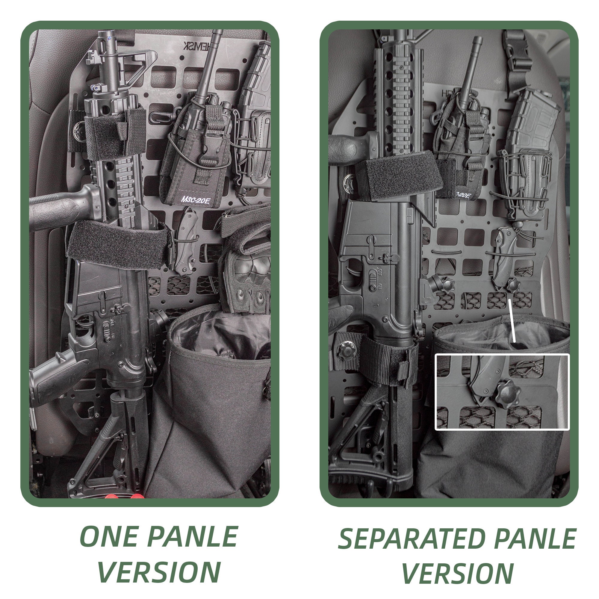 Rigid Molle Panels for Vehicles Heavy-duty Aluminium Alloy - Etsy