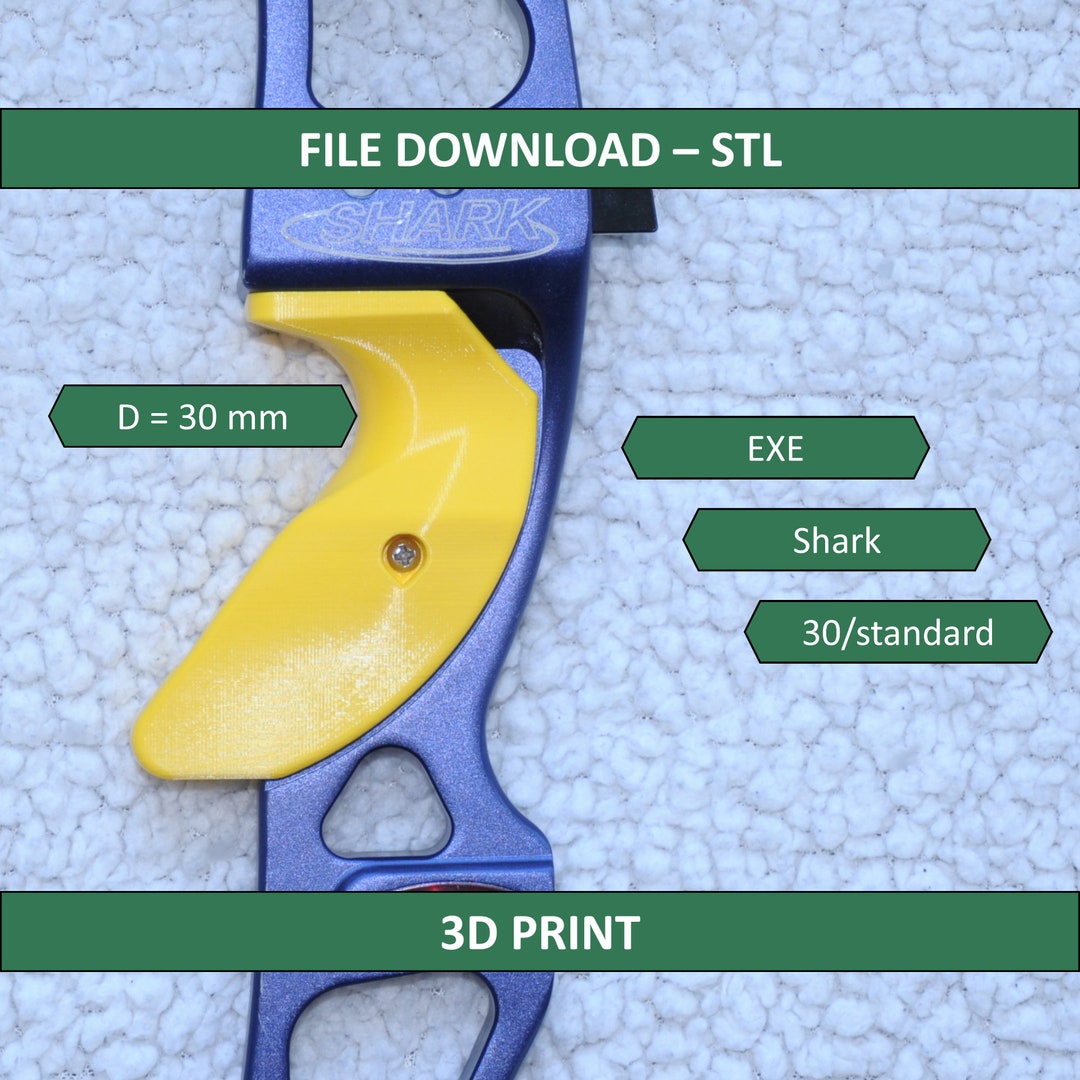 Fabbergrip ALPHA --> Grip for EXE Shark, Size 30/standard - Etsy