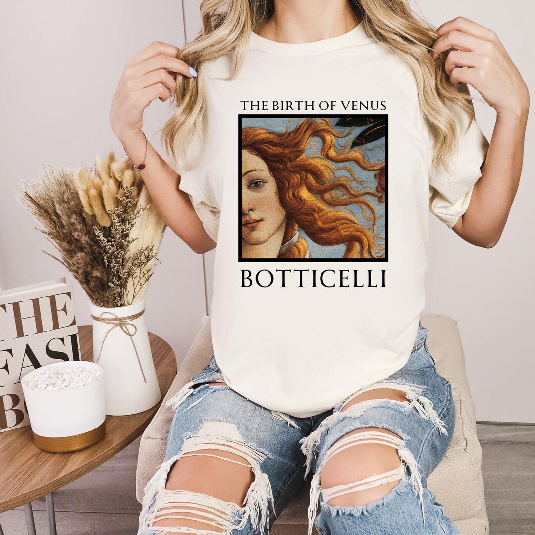 The Birth of Venus Shirt, Botticelli Shirt, Italian Renaissance ...