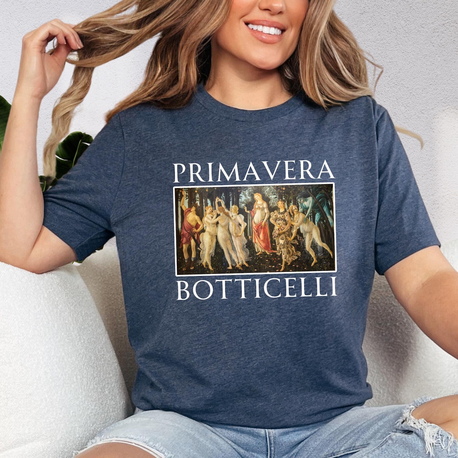 Botticelli Primavera Spring Shirt, Italian Renaissance Painting, Art ...