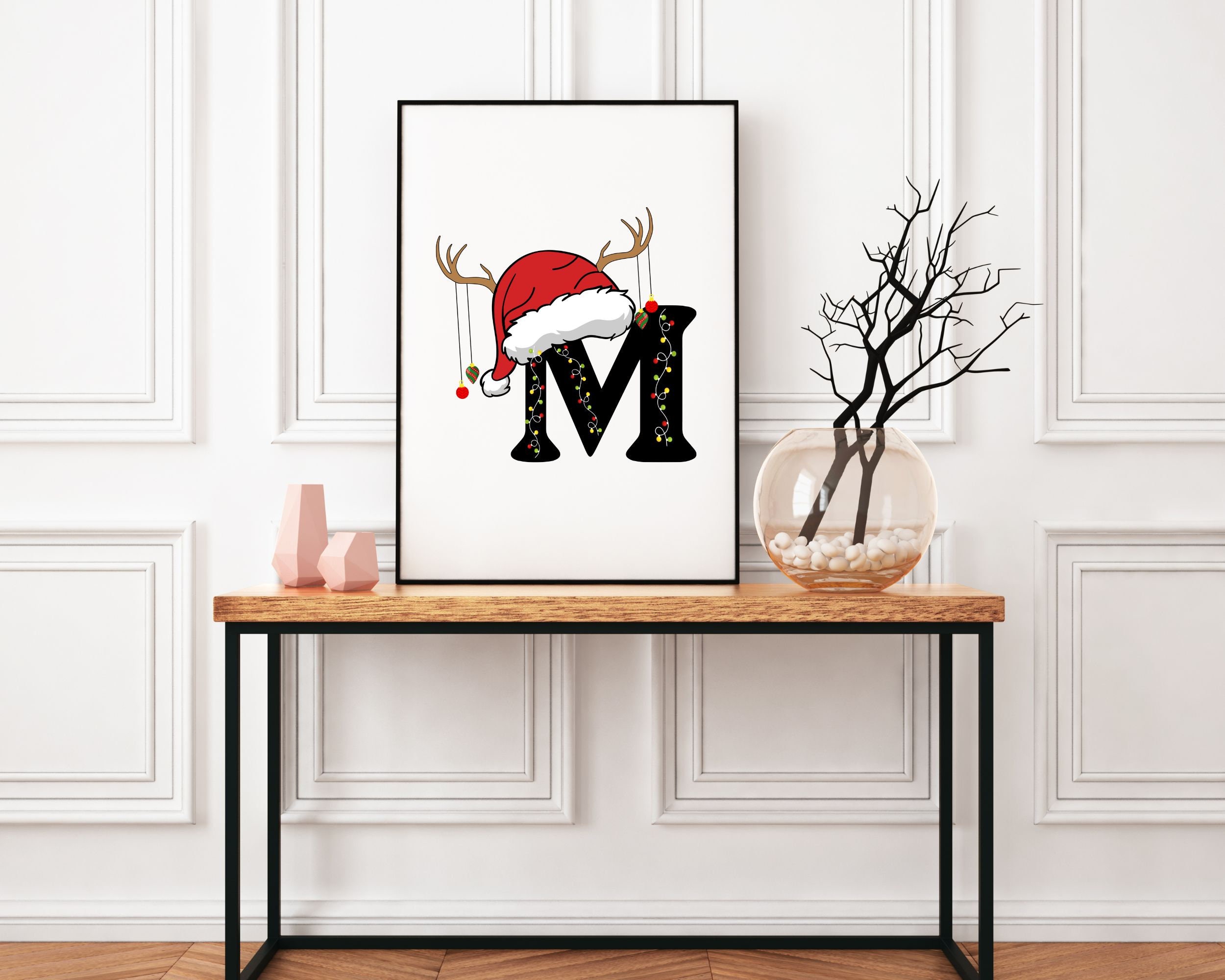 Christmas Alphabet SVG Bundle, A-Z Letters Svg for Cricut, Silhouette ...