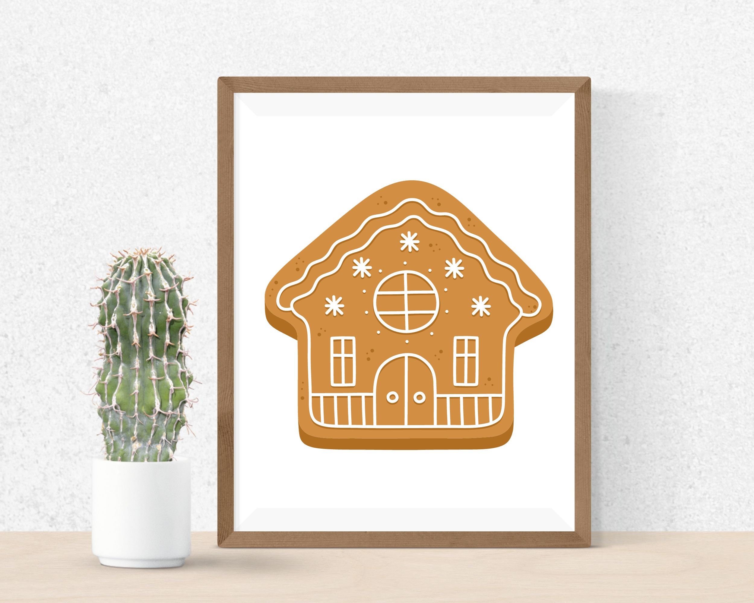 Gingerbread House SVG| Gingerbread SVG| Gingerbread Decor Cut File ...
