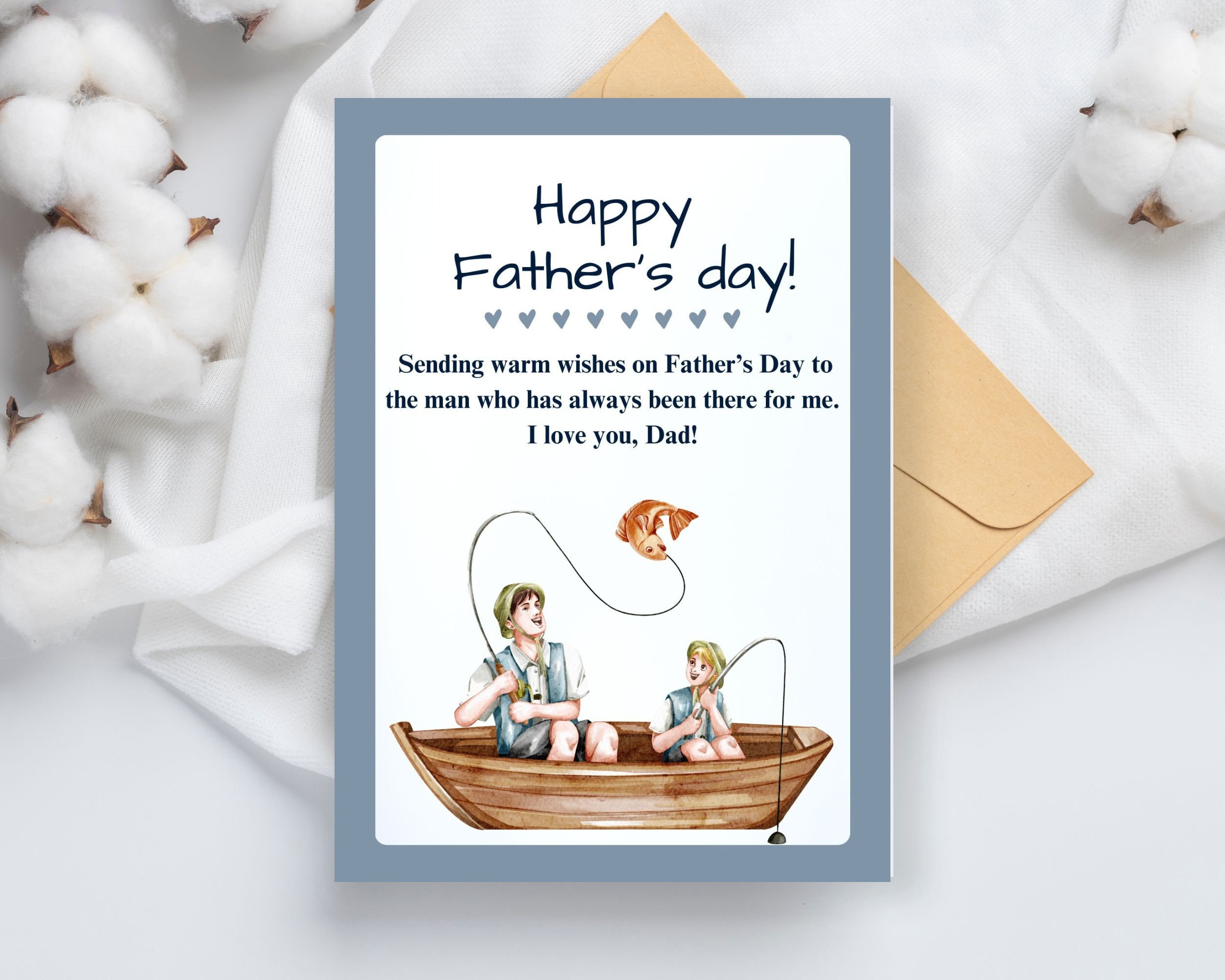 Happy Father's Day Printable Card Printable Card for Dad Printable ...