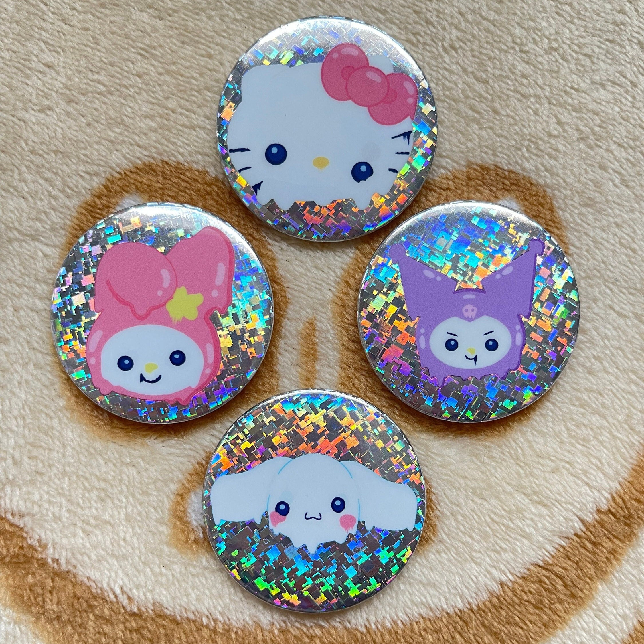 Sanrio Popsicle Buttons - Etsy
