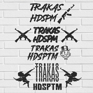 Trakas HDSPM - Luis R Conriquez - Regional Music SVG, Dxf, AI, Eps, Psd ...