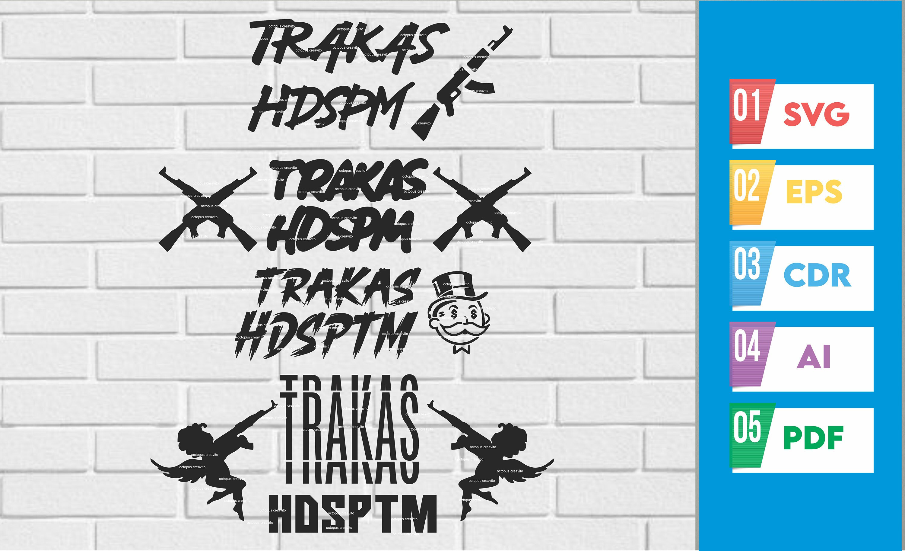 Trakas HDSPM - Luis R Conriquez - Regional Music SVG, Dxf, AI, Eps, Psd ...