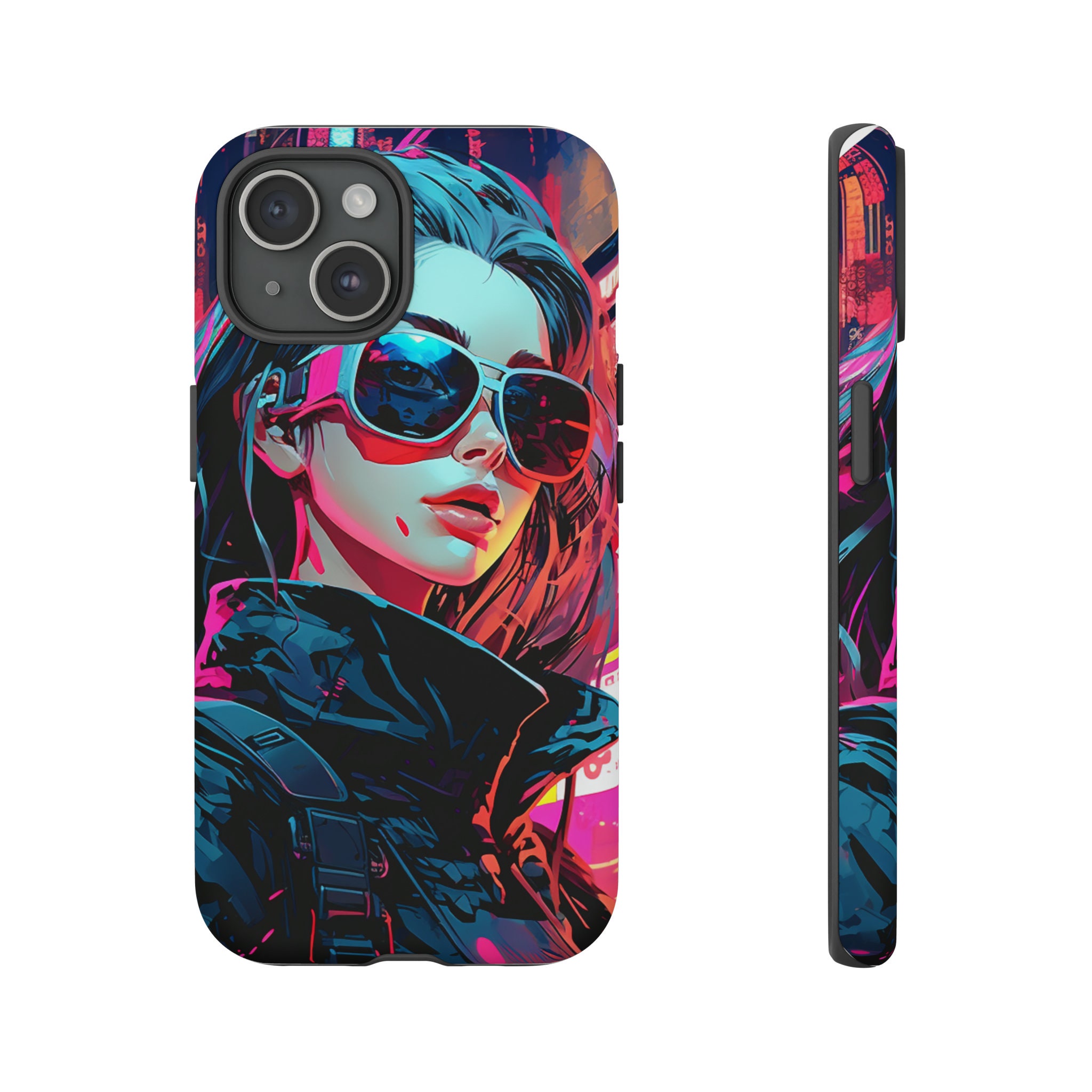 Cyberpunk Girl Tough Cases - Etsy