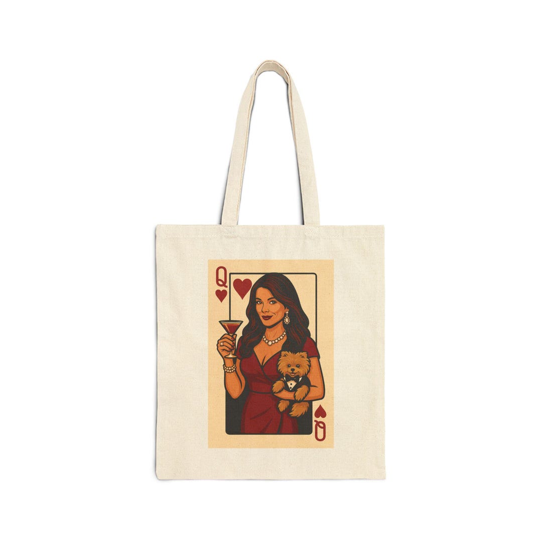 Lisa Vanderpump Queen of Hearts Tote | Bravocon Vegas 2025 Bag | VPR ...