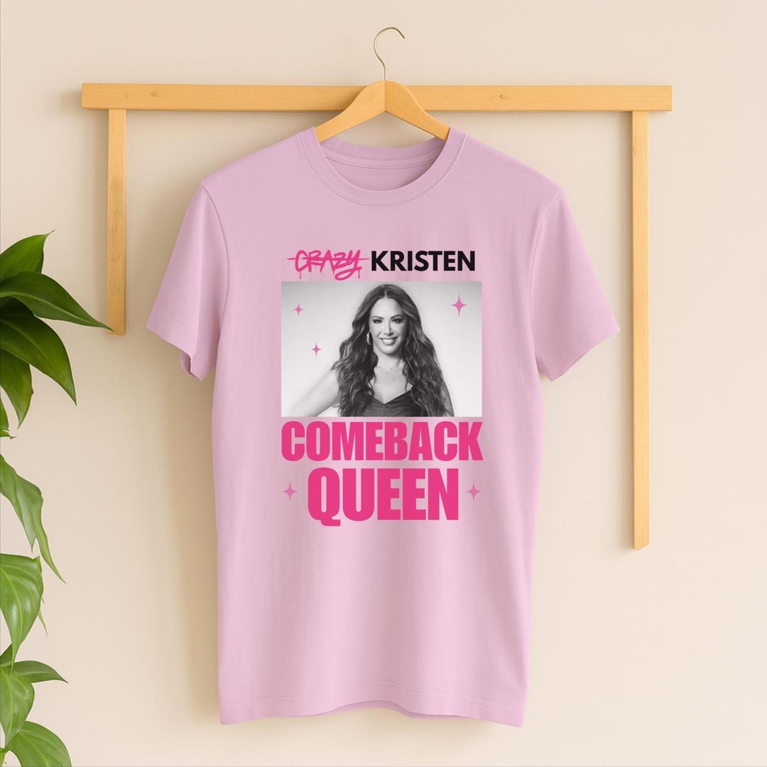 Kristen Doute Comeback Queen T-shirt | Bravo TV Merch | the Valley ...