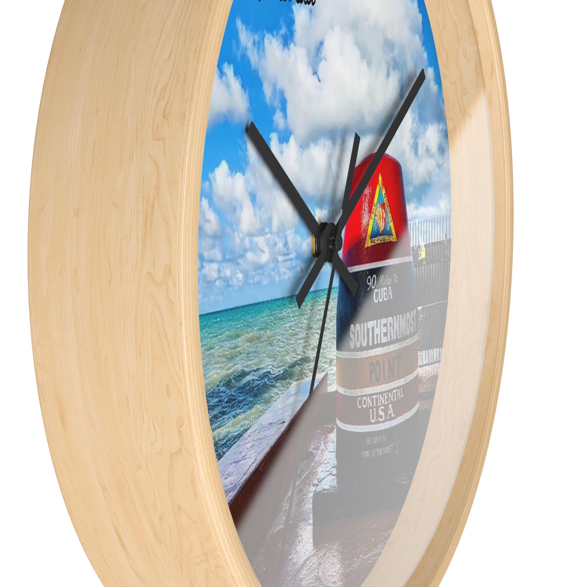 Key West Southernmost Point Buoy Wall Clock - Etsy