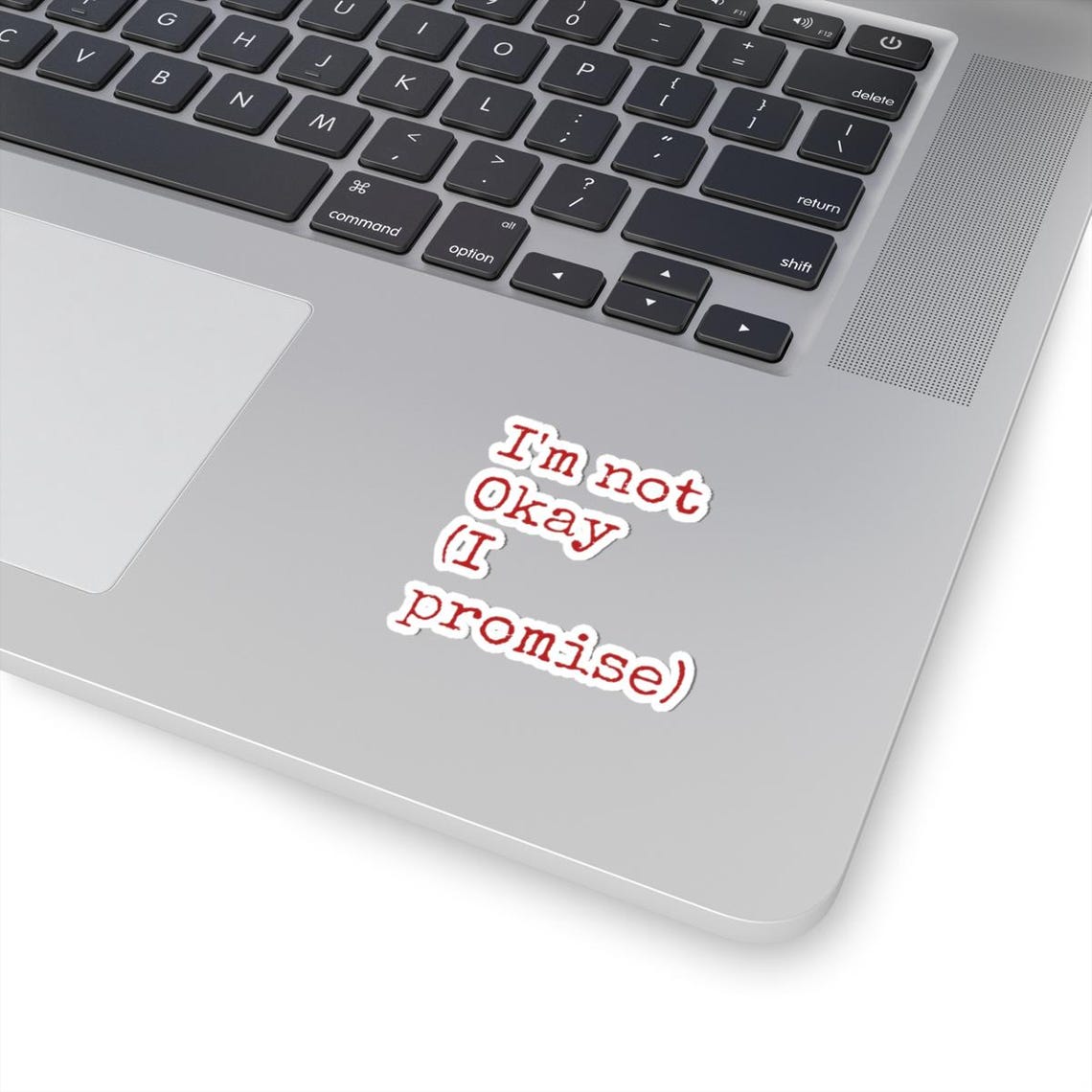 I'm Not Okay Emo Nostalgia Kiss-cut Stickers, My Chemical Romance ...