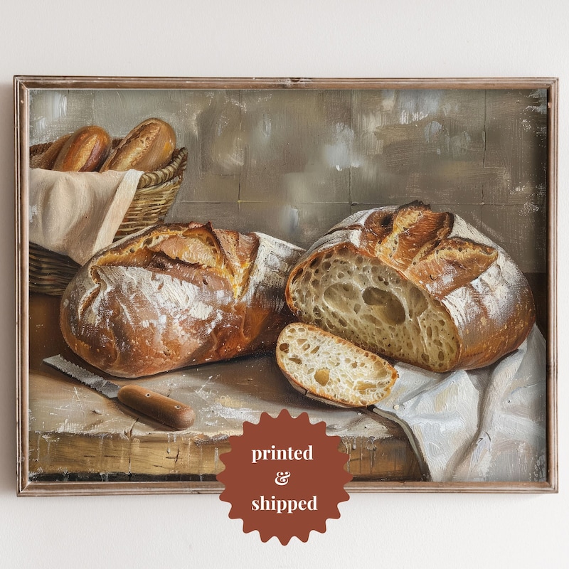 Bread Painting - Etsy