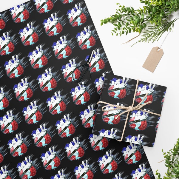 Ghostbuster Wrapping Paper - Etsy