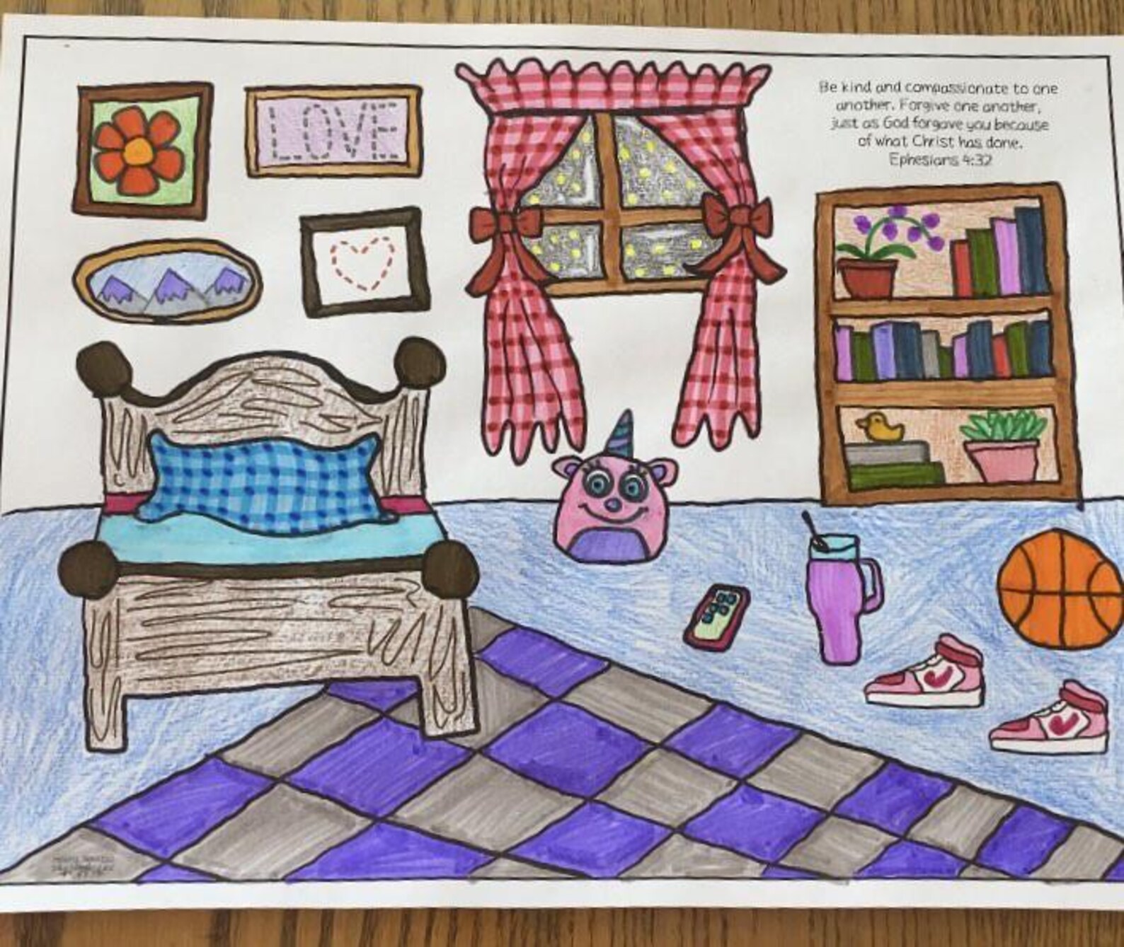 Design Elisha's Room Craft, Showing Compassion Craft Ephesians 4:32 ...