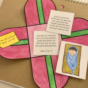 Jesus the Greatest Gift Christmas Craft (printable Christmas Bible ...