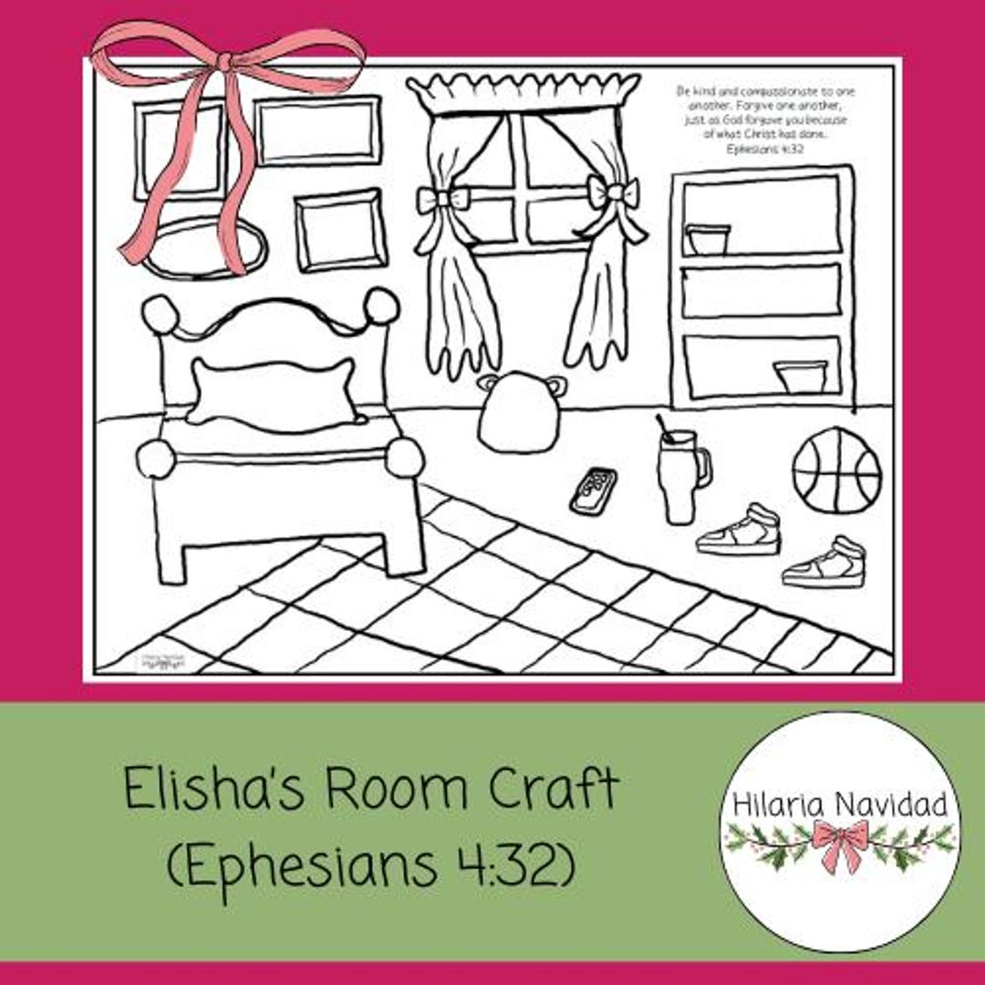 Design Elisha's Room Craft, Showing Compassion Craft Ephesians 4:32 ...