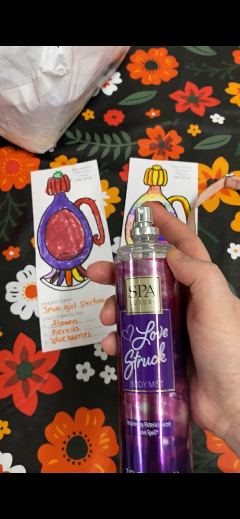 Perfume Design Craft (sunday School, Classroom, Family Use, Etc.) Mary ...