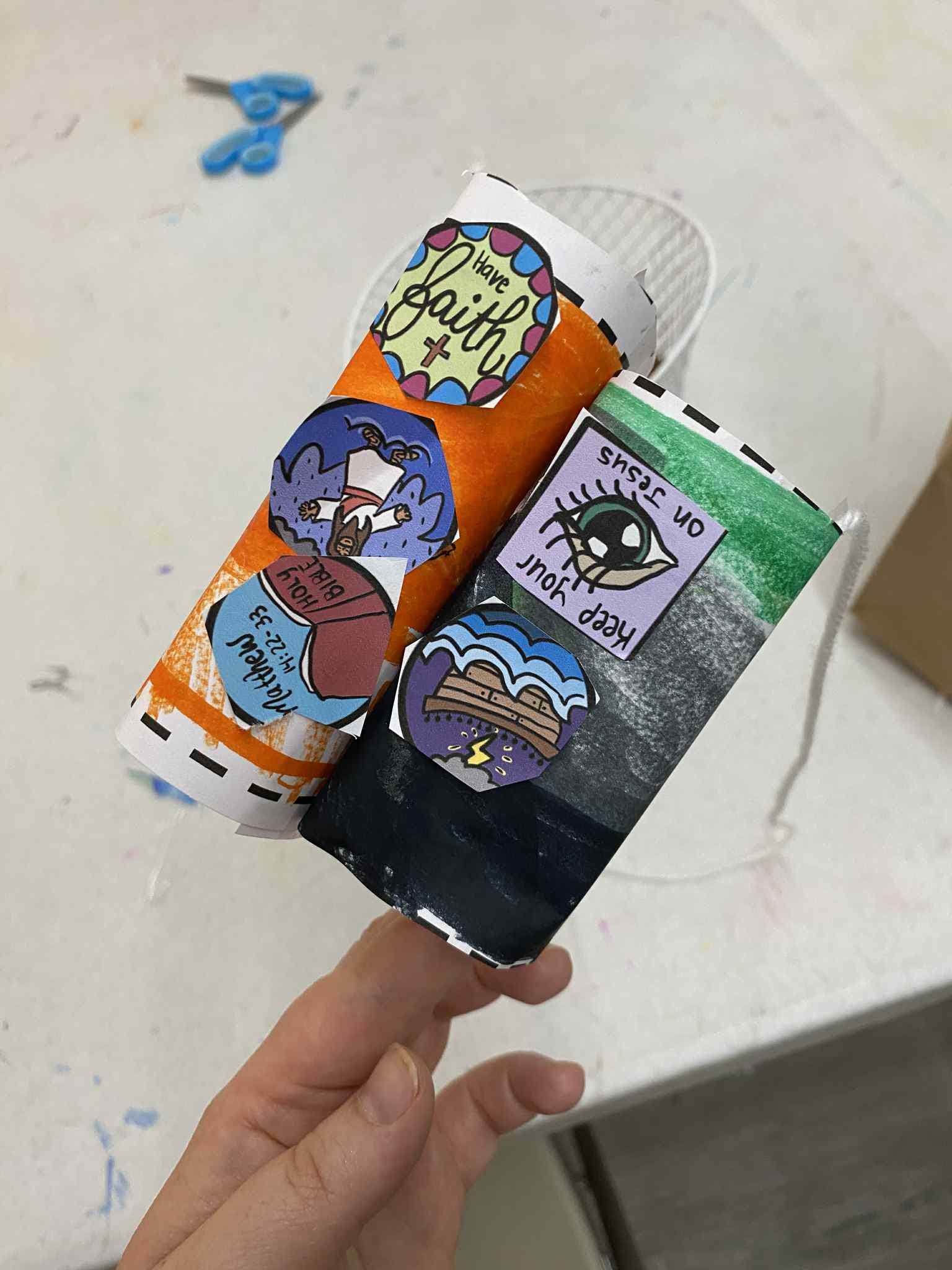 Keep Your Eyes on Jesus Binocular Craft (for Sunday School, Classroom ...