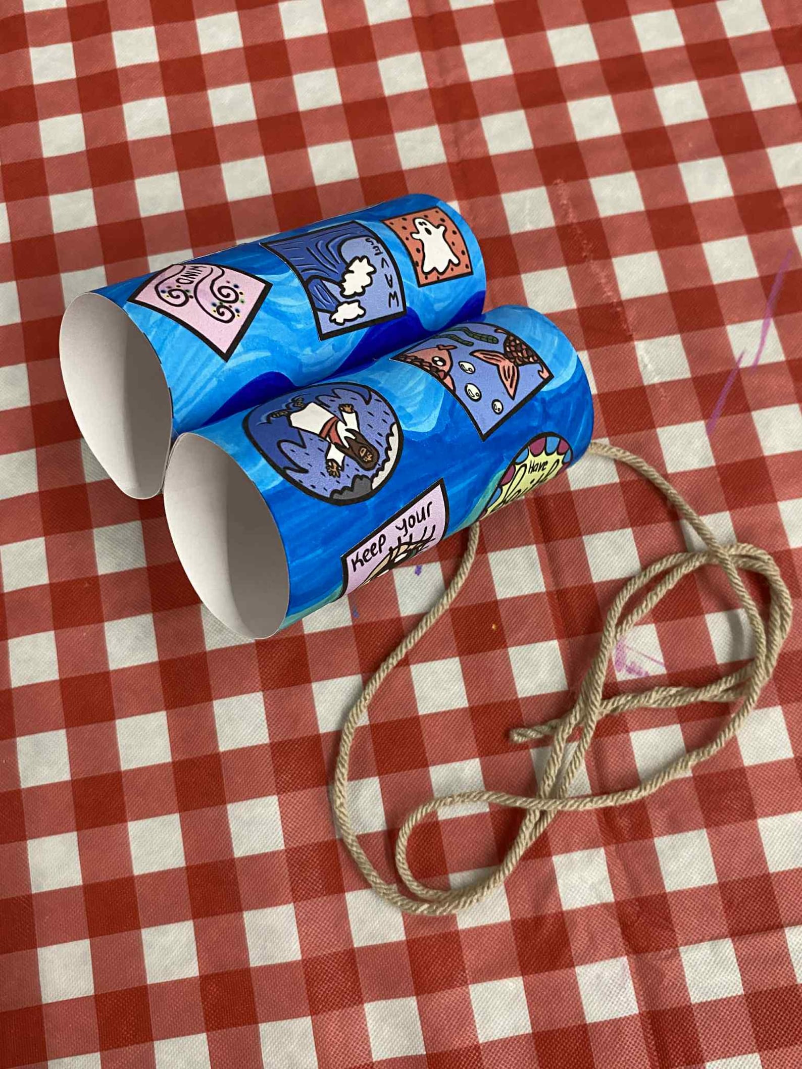 Keep Your Eyes on Jesus Binocular Craft (for Sunday School, Classroom ...