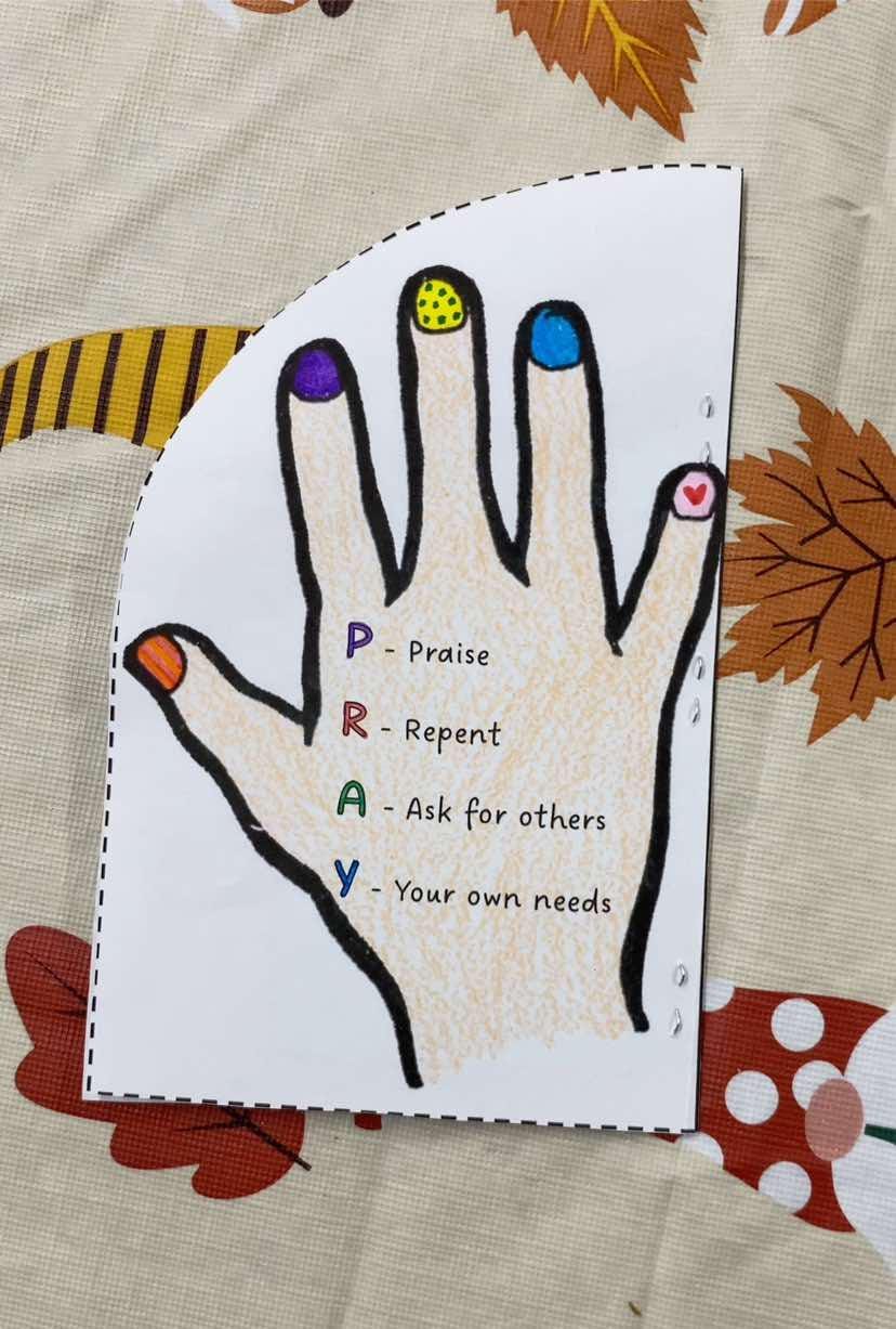 Prayer Book Craft for Sunday School (classroom, Kids Church) - Etsy