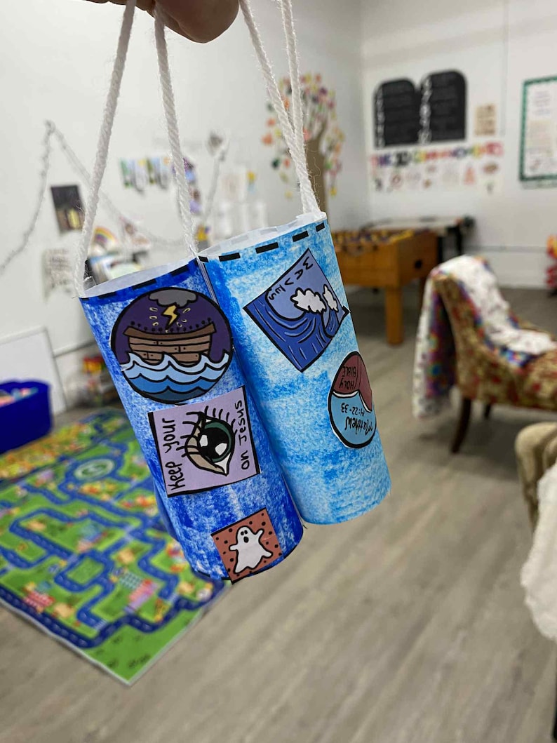 Keep Your Eyes on Jesus Binocular Craft (for Sunday School, Classroom ...