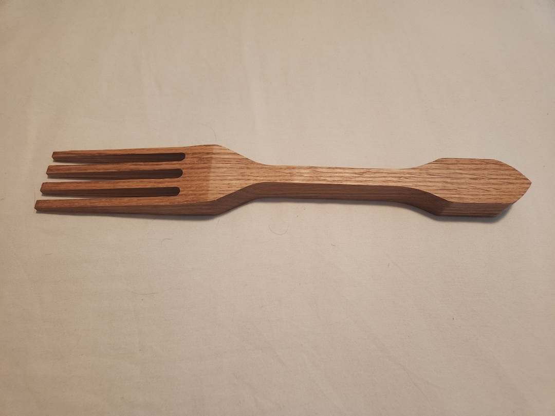 Hardwood Wooden Kitchen Fork Pasta Fork Great Gift Wood Fork for ...